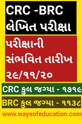 CRC – BRC/URC WRITTEN EXAM 2020 - Ways Of Education